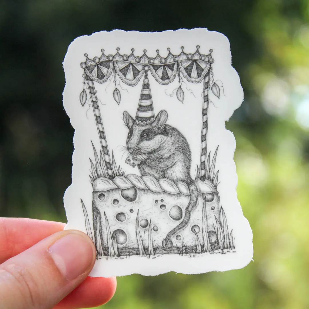 Cheesecake Mouse Sticker – beryl