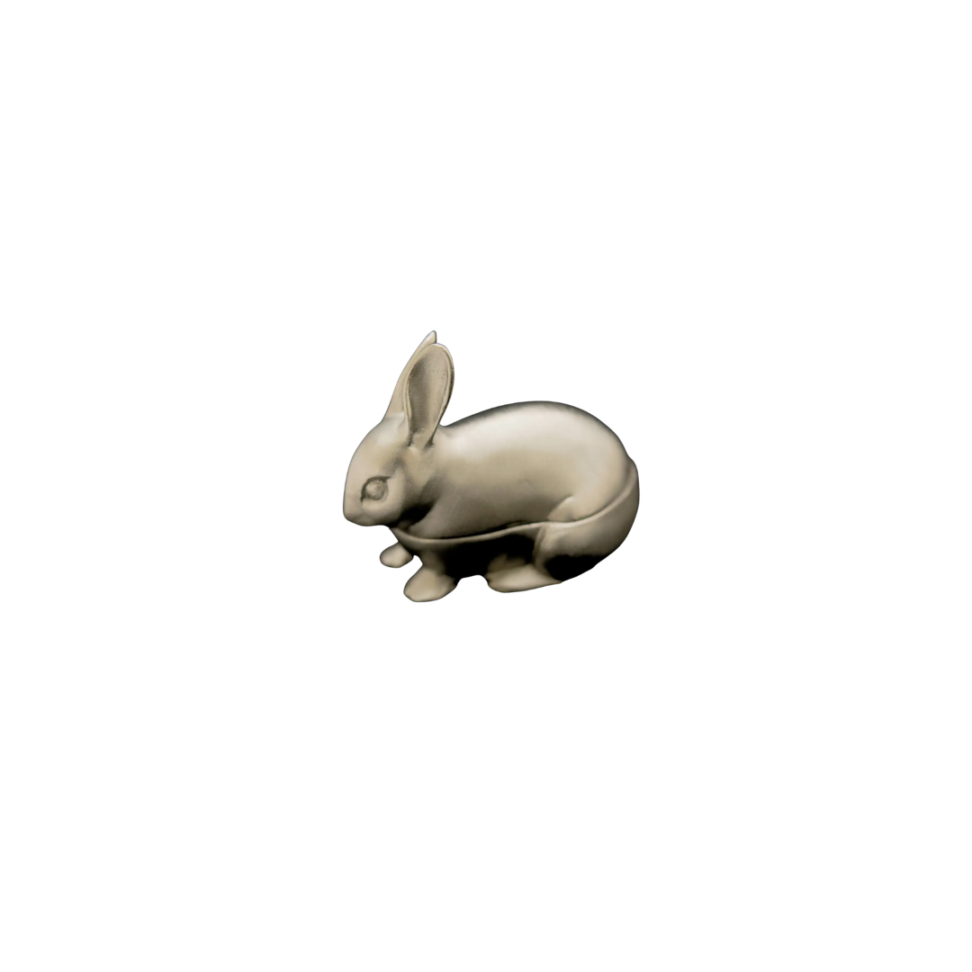 Hare Box in Antique Pewter Finish | Michael Michaud | Silver Seasons ...