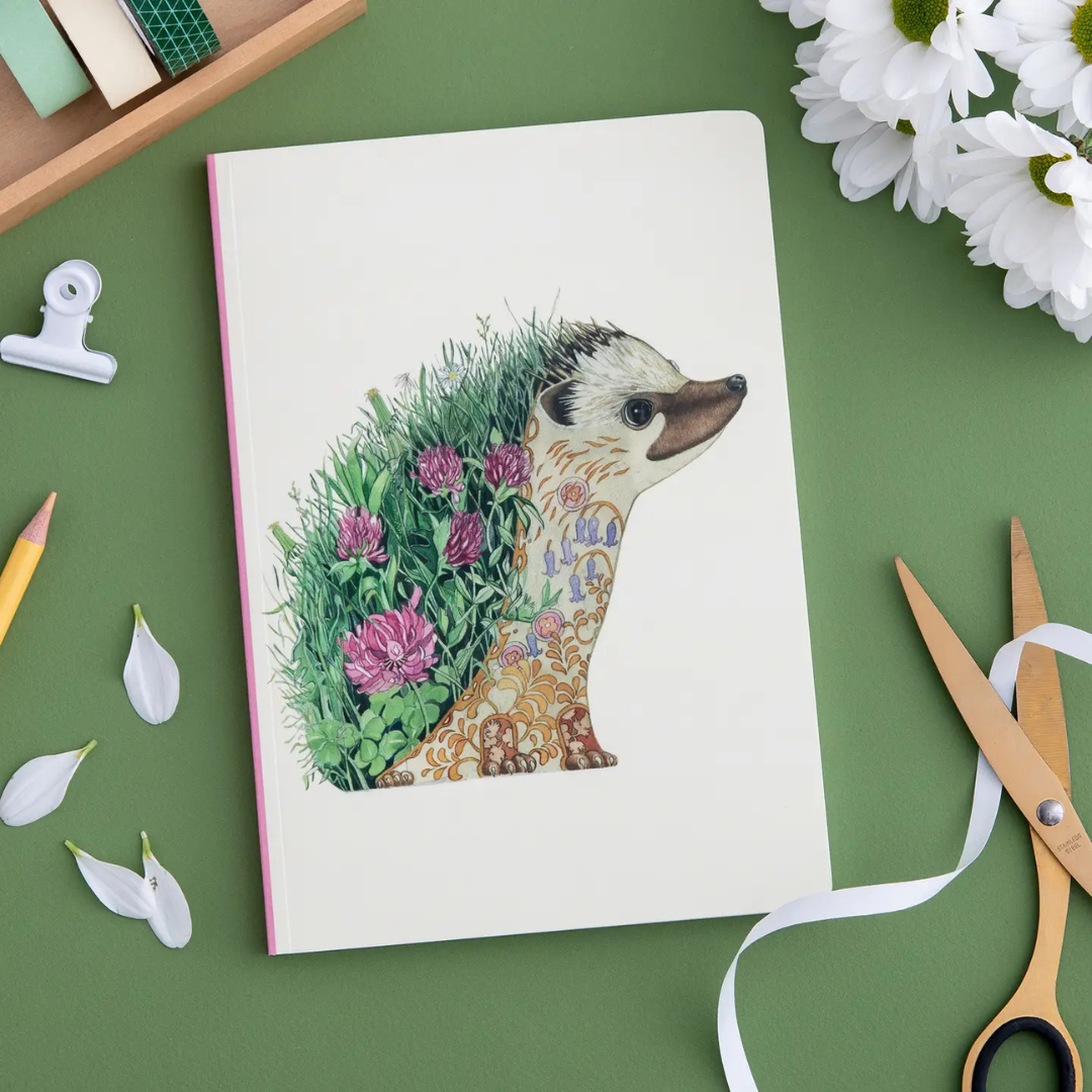 Hedgehog Notebook | Daniel Mackie | Stationary | Made in UK ...