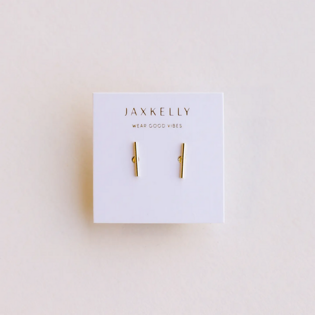 Minimalist Bar Studs – beryl