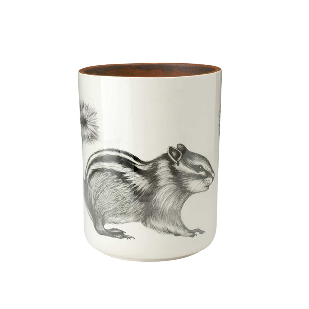 Chipmunk #2 Utensil Cup | Laura Zindel Ceramics | Handmade | Kitchen ...