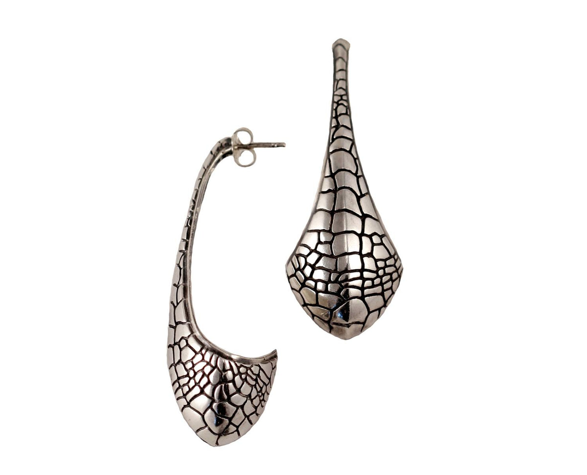 Large Crocodile Earrings – beryl