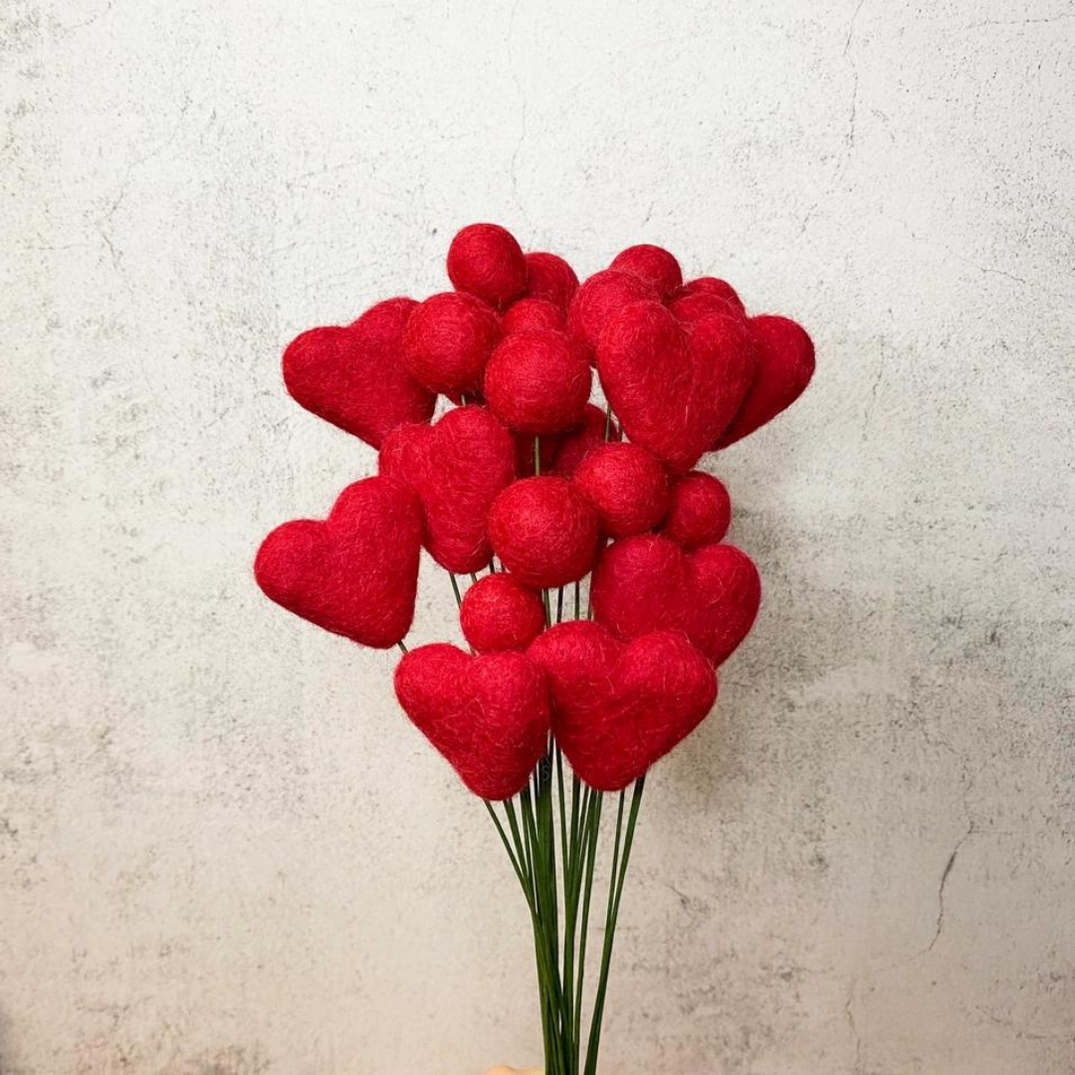 Red Hot Heart & Ball Bouquet | Gifts & Home Decor | Valentine's Day – beryl