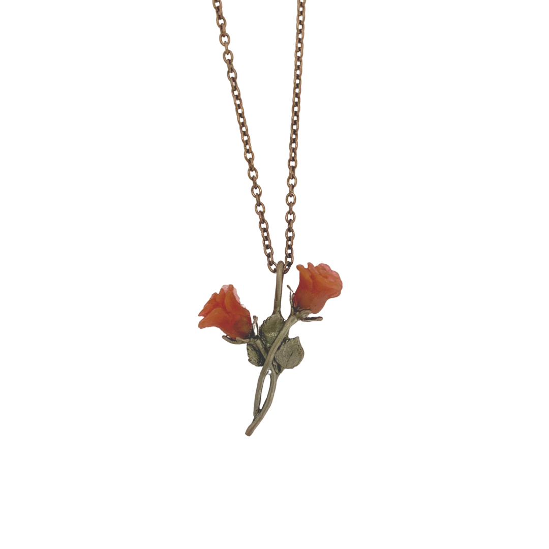 Red Rose Pendant – beryl