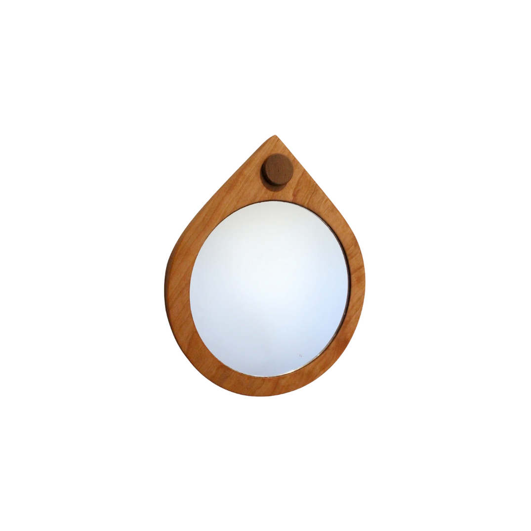 Small Teardrop Mirror | Sabbath Day Woods | Home Decor | Woodworking ...